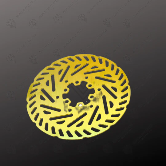 Brake Disc Rotor - Gold – Electric Balance Bikes NZ